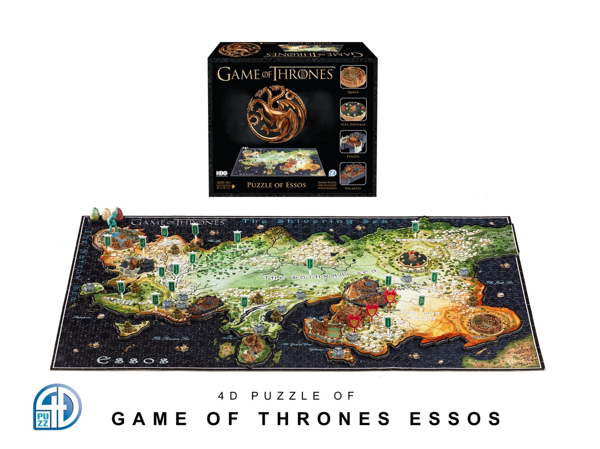 4D Game of Thrones Essos Puzzle | 4D Puzzle | 4D Cityscape