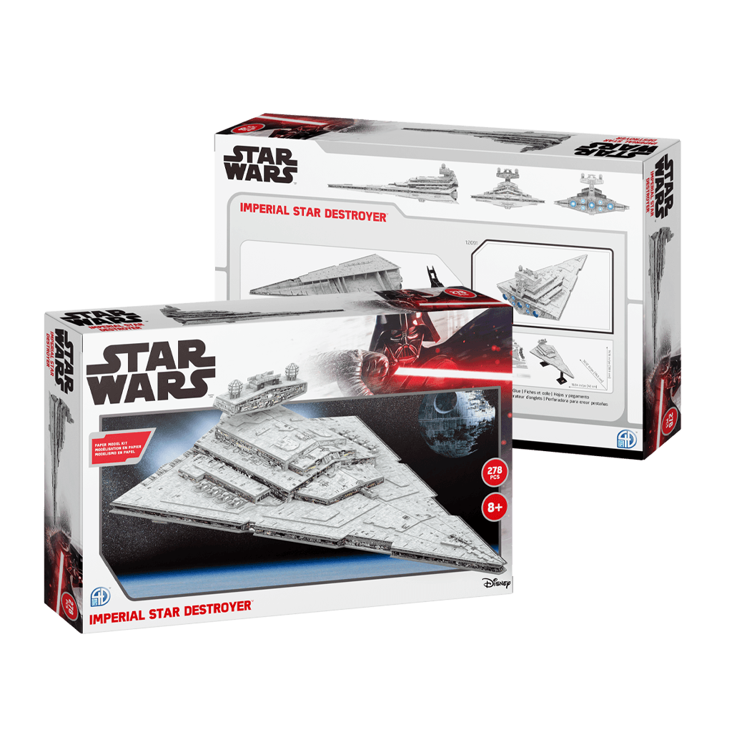 Star Wars Imperial Star Destroyer | 4D Puzzle | 4D Cityscape