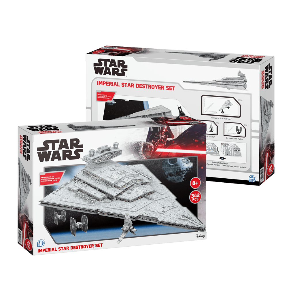 Star Wars Imperial Star Destroyer Set | 4D Puzzle | 4D Cityscape